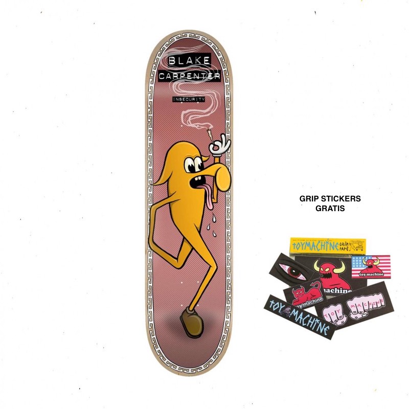 Toy Machine Insecurity Series Carpenter 8.25" Deck - Ri fun